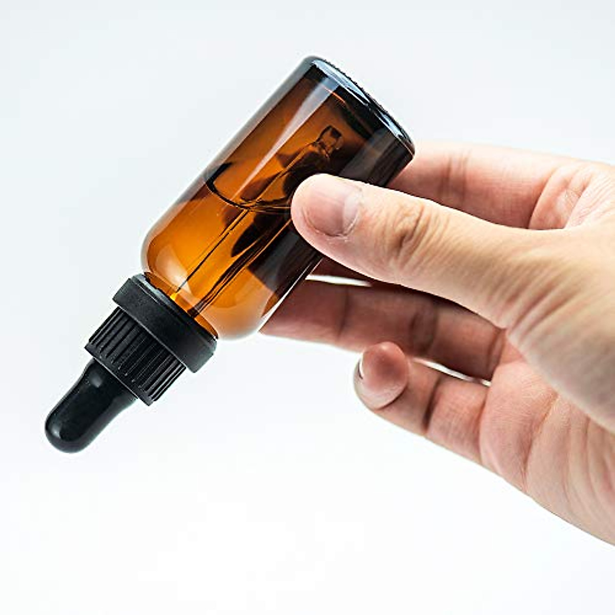 YIZHAO Green Glass Dropper Bottle 4oz, Tincture Bottles with Glass Dropper, for Essential Oils, Aromatherapy, Cosmetic, Laboratory, Pharmacy, Liquids, Travel –4 Pcs