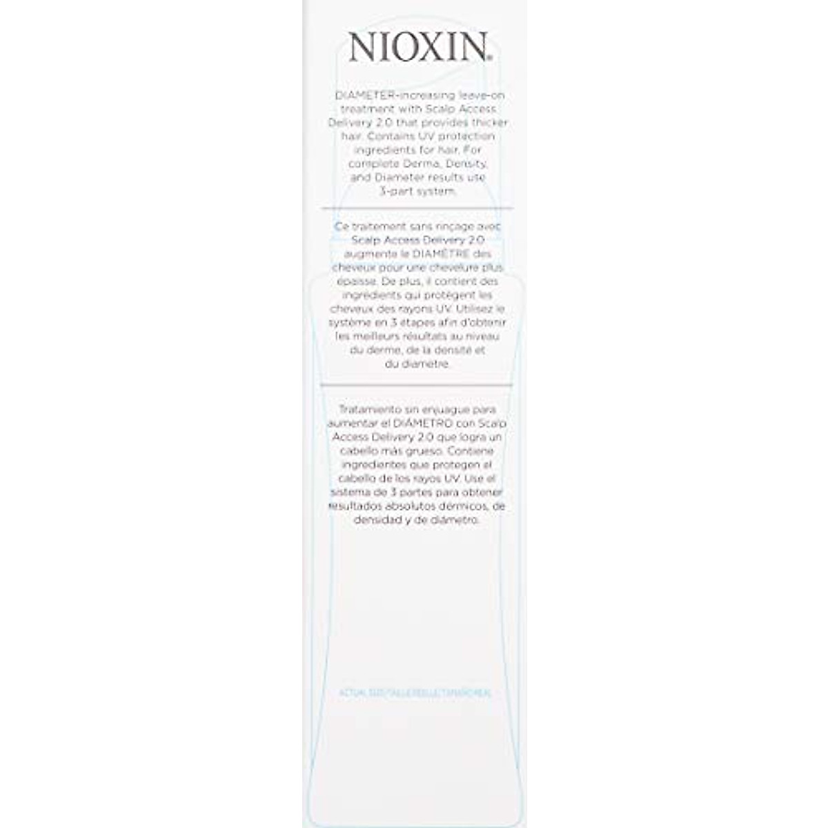 Nioxin System 4 Scalp & Hair Treatment, Color Treated Hair with Progressed Thinning, 3.4 oz