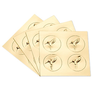 Papyrus Blank Cards with Envelopes, Gold Butterfly (16-Count)
