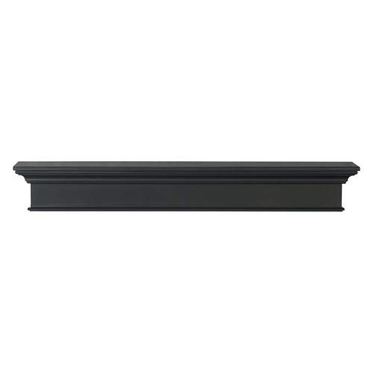 Pearl Mantels Mantel Shelf, 72", Black