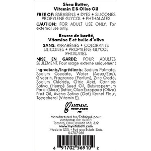 Vitabath Men's Amber Woodland Soap on a Rope Moisturizing Natural Hemp Oil & Shea Bar - Hydrating Whole Body Cleanser for Men or Women - 9 oz