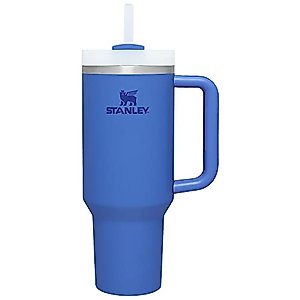 Stanley Quencher H2.0 FlowState Stainless Steel Vacuum Insulated Tumbler with Lid and Straw for Water, Iced Tea or Coffee, Smoothie and More, Iris, 40 oz