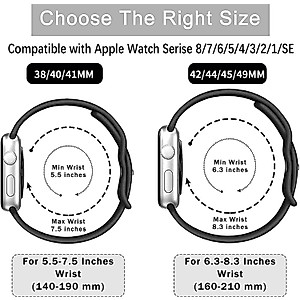 Anime Watch Band Compatible with Apple Watch Band 38mm 40mm 41mm Fashion Personality Soft Silicone Watch Bands Boys and Girls for iWatch Series 9 8 7 6 5 4 3 2 1 SE