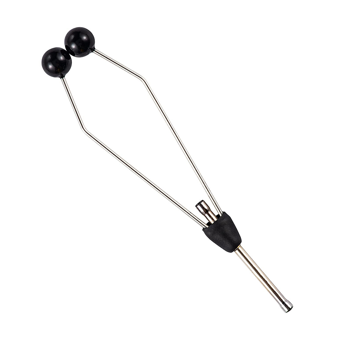 Goture Black Bullet Head Bobbin with Ceramic Tips,Fly Fishing Tying Tool Made of Iron and Ceramic,Lure Making Tool