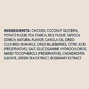 Amazon Brand – Wag Chicken Flavor Hip & Joint Training Treats for Dogs, 1 lb. Bag (16 oz)