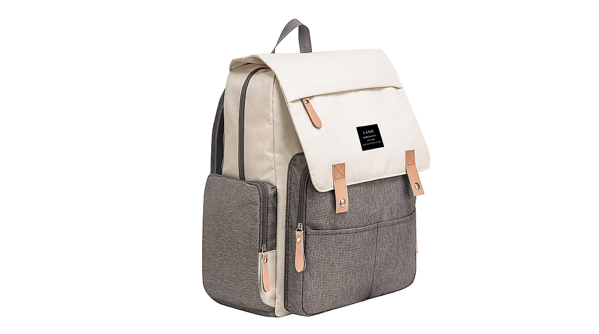 Large Capacity Diaper Bag Backpack for Mom & Dad - Waterproof Design