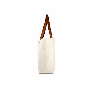 California, Rustic State Flag, Contour (Canvas Deluxe Tote Bag, Faux Leather Handles & Zip Pocket)