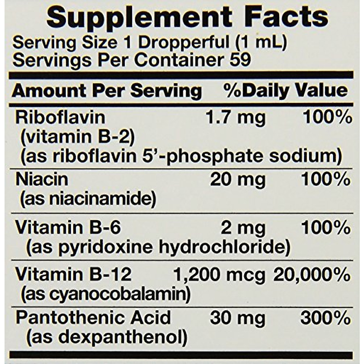 Nature's Truth Sublingual Vitamin B Complex Plus B-12 Fast Acting Flavored Liquid, Natural Berry Flavor, 2 Fluid Ounce (Pack of 3)