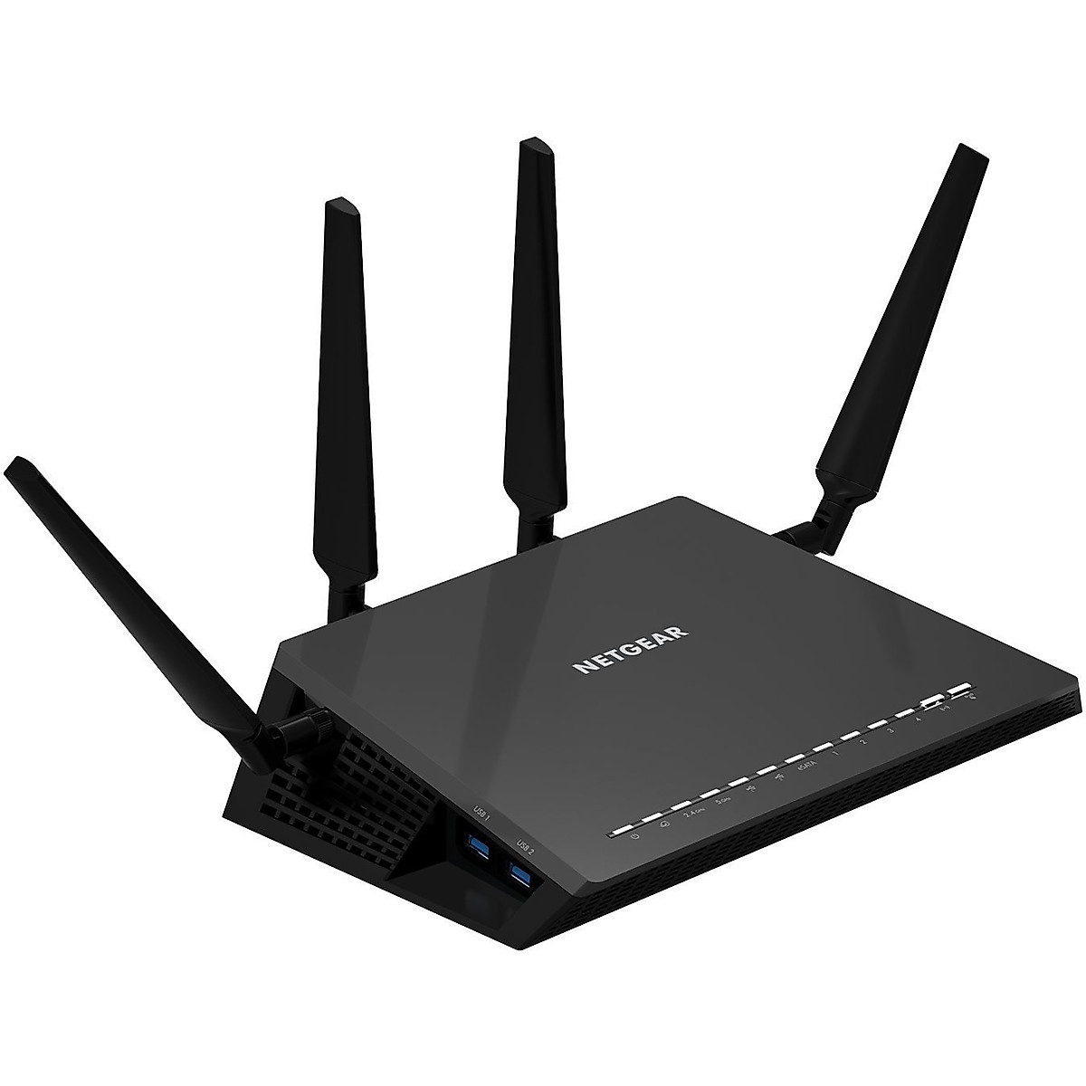 Netgear R7500-200NAS Nighthawk X4 Ultimate Gaming Router - AC2350 4X4 MU-MIMO Dual Band WiFi Gigabit Router (R7500v2) with Open Source Support. Compatible with Amazon Echo/Alexa