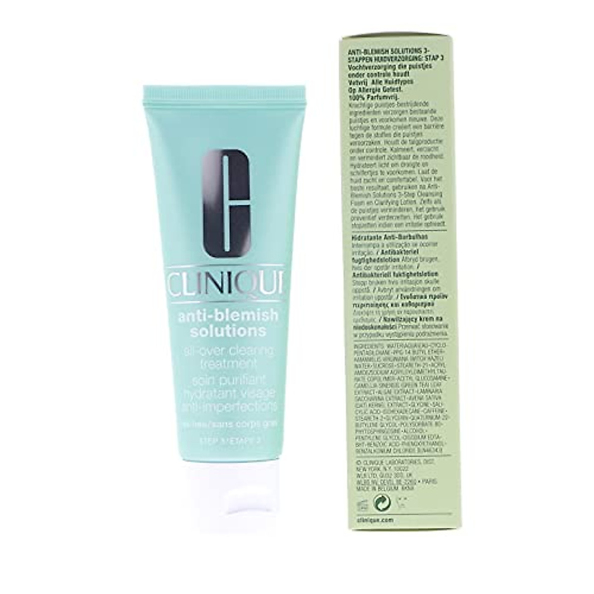 Clinique Acne Solutions All Over Clearing Facial Treatment Oil-Free 1.7 Ounce