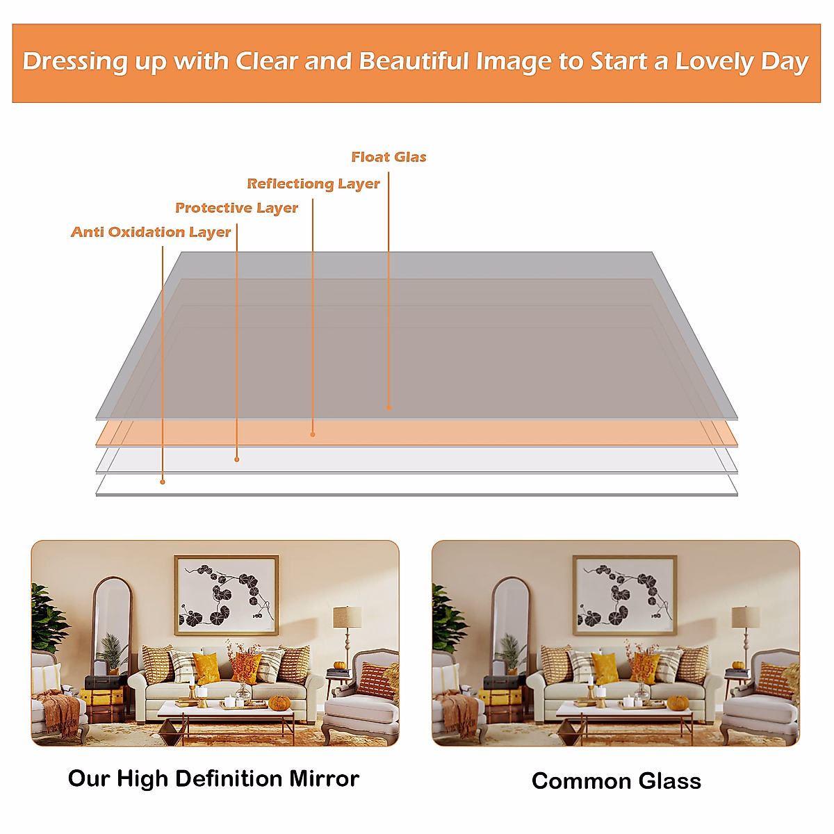 AODAILIHB White Shoe Cabinet for Entryway Slim, Narrow Freestanding Shoe Rack with 4 Flip Drawers&Mirror, Wood Shoe Storage Organizer for Closet, Apartment, and Corridor (Mirror Cabinet)