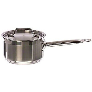 Supersteel Sauce Pan, 4-1/2 Qt, 8'' X 5-1/4'', With Cover, Induction Ready, Stainless Stee
