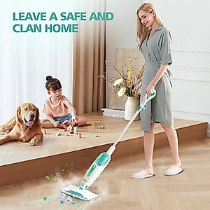 4 PCS Replacement Pads Accessory for Shark Steam Mop S1000, S1000A, S1000C, S1000WM, S1001C, S2001 Dirt Grip Pads, Microfiber Washable & Reusable