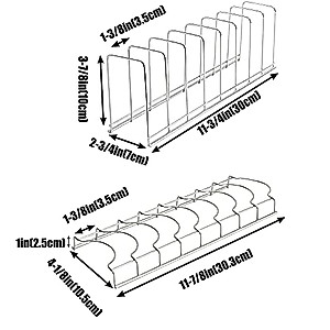 MINGFANITY Small Dish Drainer,Stainless Steel Bowl Drying Rack for Kitchen Counter Organizer Storage, Storage Shelf, Chrome