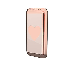 HANDL New York HANDLstick Rose Gold Heart Grip and Stand for Smartphone