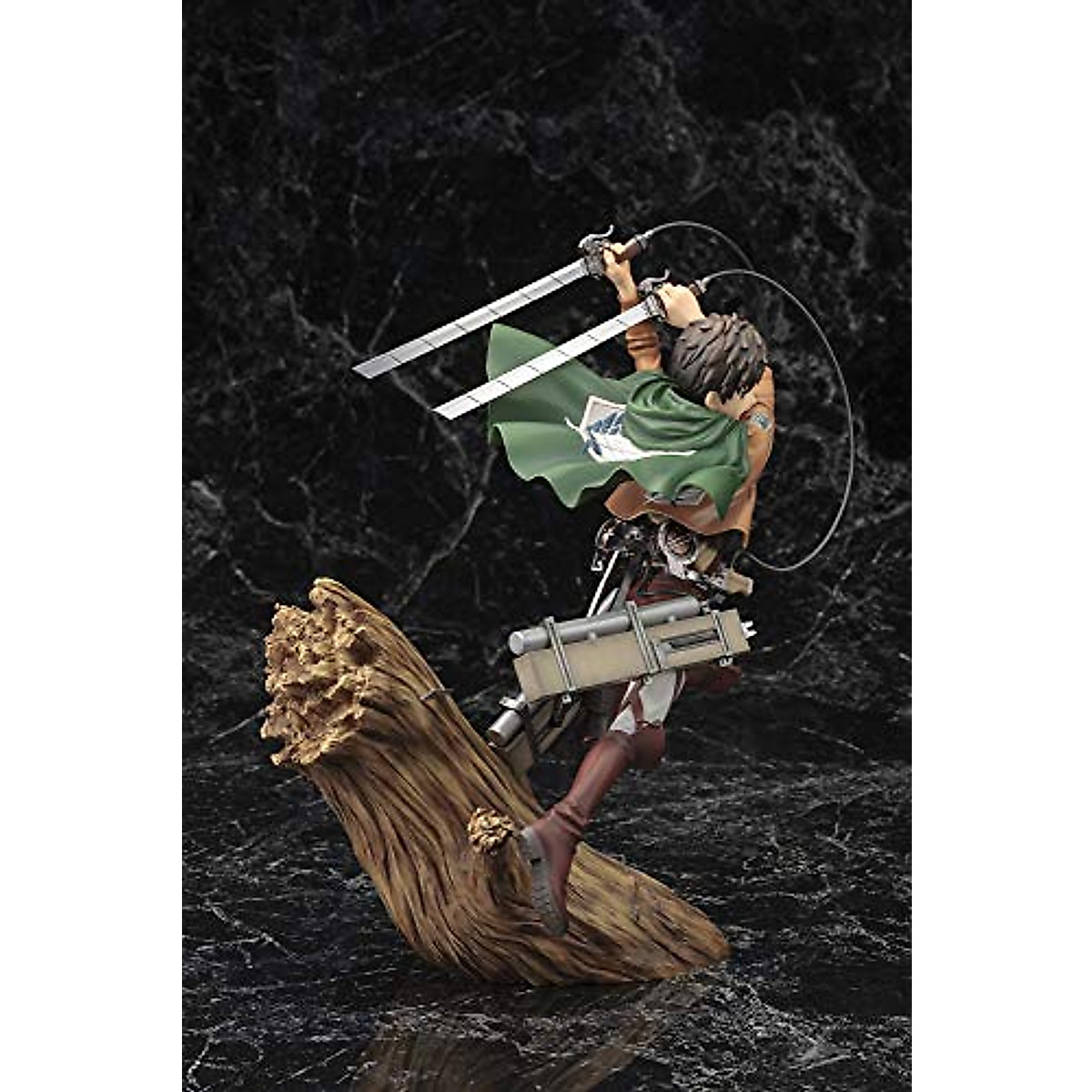 Kotobukiya Attack On Titan: Eren Yeager (Renewal Package Variant) ArtFX J Statue, Multicolor