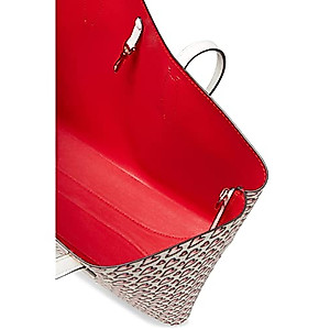 Kate Spade New York All Day Heart Printed Large Tote Cream Multi One Size