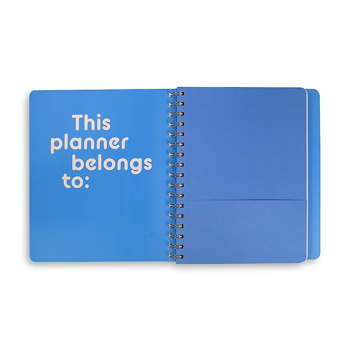 ban.do Undated Daily To Do Planner, Personal Organizer, Schedule Planner with Perforated Shopping and To Do Lists, Berry Butterflies White