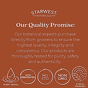 Starwest Botanicals Organic Egyptian Hibiscus Flowers Tea Loose Cut and Sifted, 1 Pound Bulk