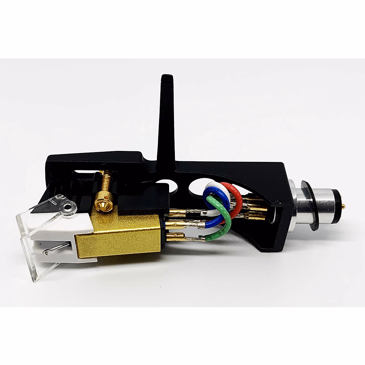 MagLite Cartridge and Stylus with Conical Needle and Black Headshell for Technics SL-1200, SL-1210, SL-1600