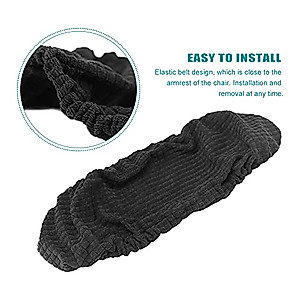 EKDJKK Office Chair Armrest Cover Removable Elastic Washable Waterproof for Chairs Stretch Armrest Slipcovers Office/Computer Removable Covers Pads