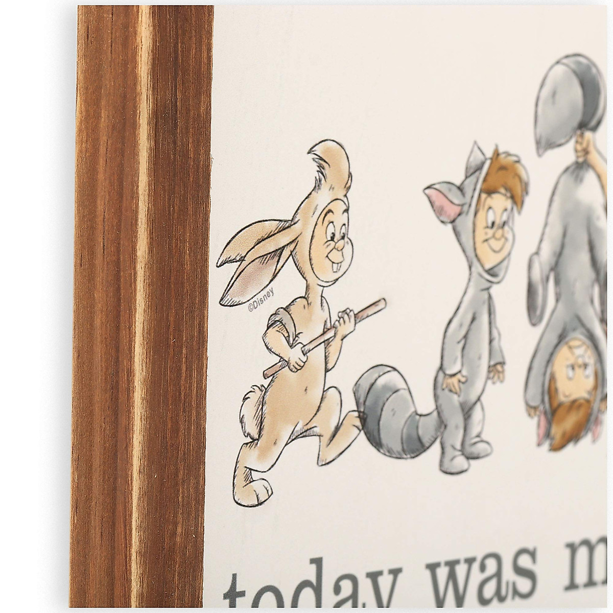 Open Road Brands Disney Peter Pan Lost Boys Made for Adventures Wood Wall Decor for Play Room, Kids' Bedroom, or Nursery