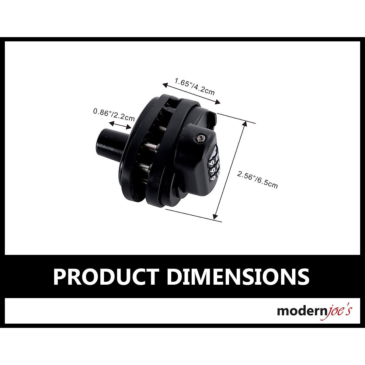MJs Night Trigger Combination Lock for Low Level Lighting(3 pack). Fits on pistols, rifles, shotguns and revolvers.