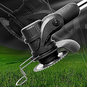Coldwind Portable Handheld Wireless Lithium-ion Lawn Mower, Electric Lawn Mower, Home Lawn and Garden Pruning and Weeding Machine