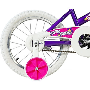 Dynacraft Magna Star Burst 16" Children's Bike - Colorful Design, Sturdy Build, Easy Assembly - Ideal for Young Riders Learning to Ride