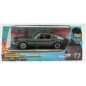 Pioneer P125 1968 Ford Mustang 390 GT Steve McQueen Bullitt 1:32 Slot Car