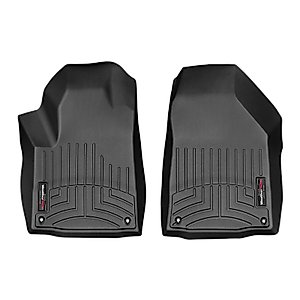 WeatherTech Custom Fit FloorLiners for Jeep Cherokee - 1st Row (448331), Black