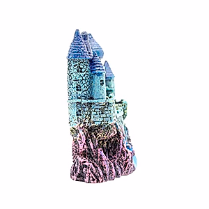 NW Wholesaler Fish Tank Castle Decoration - Fish Hideaway for Aquarium Décor (Waterfall Way)
