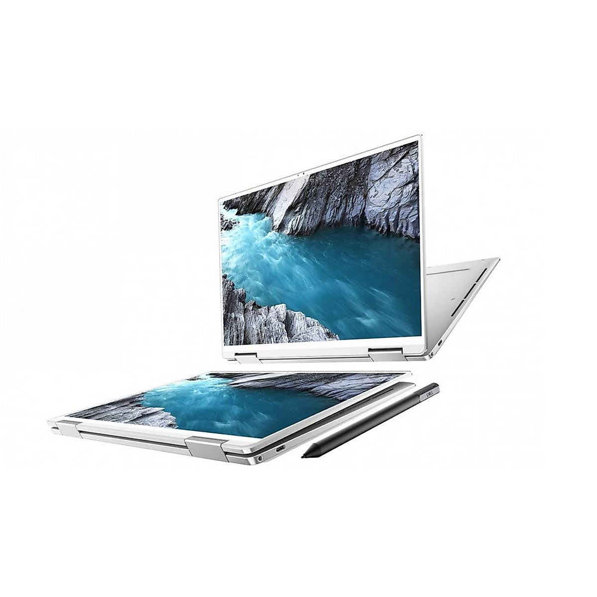 New XPS 13 2-in-1 7390 Intel's 10th Gen i7-1065G7 Intel Iris Plus 13.4" FHD+ WLED Touch Display (1920 x 1200) Active Stylus Pen + Best Notebook Pen Light (512GB SSD|16GB RAM |W10 Pro) Arctic White
