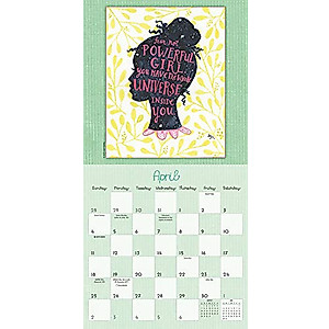 2021 The World According to Curly Girl 16-Month Wall Calendar