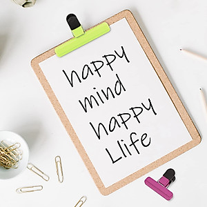 TACGEA Chip Clips, 8 Pack Food Clips, Bag Clips for Food Storage with Air Tight Seal Grip (4 Large and 4 Small)