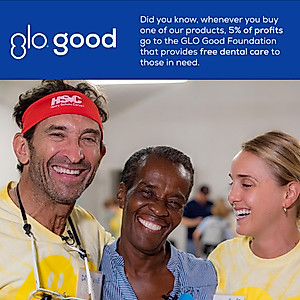 GLO Science Brilliant Teeth Whitening Gel Treatment Refill Vials, Mint Flavored, Clinically Proven to be Sensitivity & Pain-Free and Give Long Lasting Results | 3 Count (12 applications)