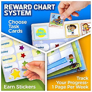 Reward & Behavior Journal for Kids - Weekly Chart