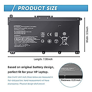 HTO3XL Laptop Replacement L11119-855 HT03XL Battery for HP Pavilion 15-CS3073CL 15-CU0058NR 15Z-CW100 15-CS3153CL 15T-CS200 15-CS0XXX 15-CS2064ST 15-CS3XXX 15-CW1068WM 15T-CS300 15-CW1063WM 15Z-CW000