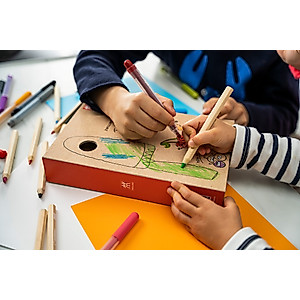 ZWILLING Twinny Stainless Steel Children's Chef's Knife, 10cm, Rounded Blade, Child-Friendly Design, Plastic Handle, Blue