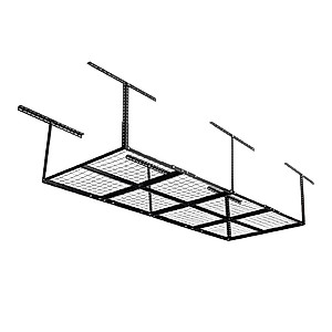 Titan Attachments Overhead Storage Rack 4' x 8' Adjustable Height
