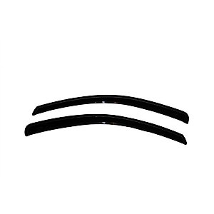 Auto Ventshade [AVS] Ventvisor / Rain Guards | Outside Mount, Smoke Color, 2 pc | 92101 | Fits 1986 - 1995 Suzuki Samurai