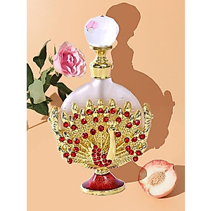 Huibao Gold Arabian Concentrated Perfume Oil, Arabic Perfume for Women, Arabian Perfume Oil- Long Lasting A Seductive Perfume Oil (35ml)