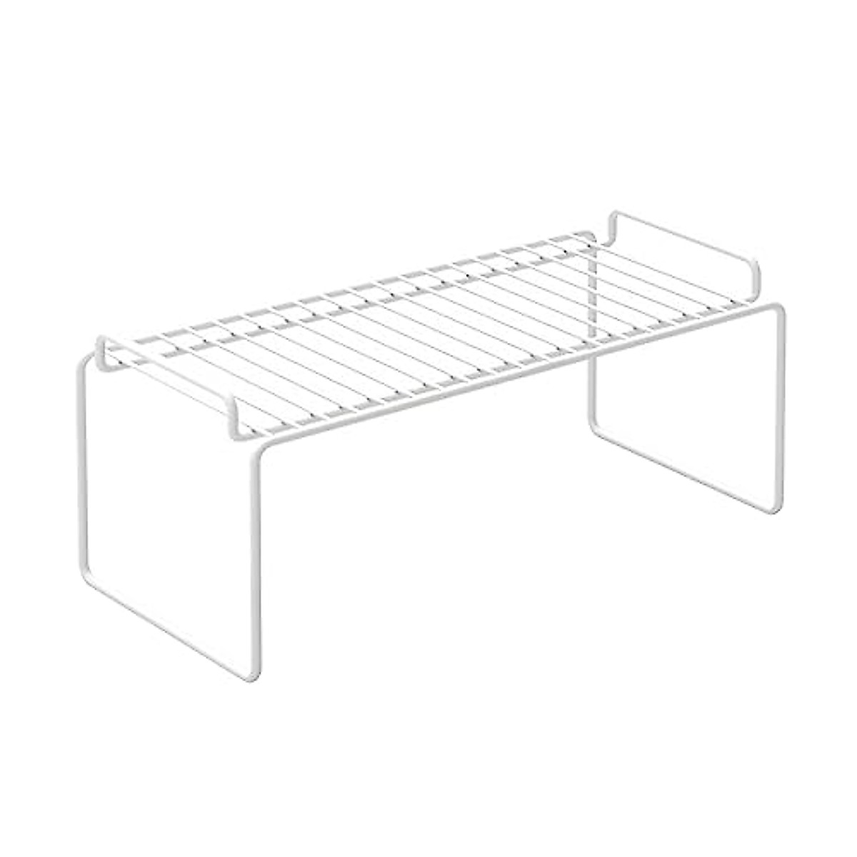 ＫＬＫＣＭＳ Spice Seasoning Rack Bathroom Organizer Multipurpose under Sink Shelf Cabinet Basket Organizer for Shower Kitchen Countertop Bathroom, White L