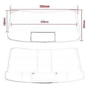 FANOYA Keyboard Stand for Desktop, Slide-Out Under-Counter Computer Keyboard Tray, Adjustable Height Ergonomics Desk Extender Tray