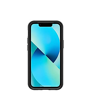 OtterBox iPhone 13 Symmetry Series+ Case - Black , ultra-sleek, snaps to MagSafe, raised edges protect camera & screen