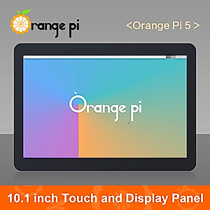 Orange Pi 5 10.1 Inch LCD Touch Screen Portable Monitor, TFT Display Panel Only Compatible 5, 5B, 5 Plus Single Board Computer
