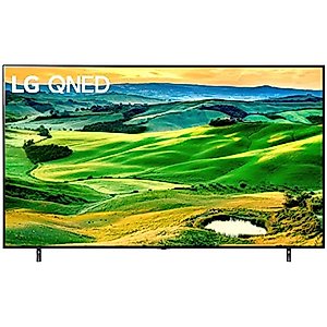 LG QNED80 Series 65-Inch Class QNED Mini-LED Smart TV 65QNED80UQA, 2022 - AI-Powered 4K TV, Alexa Built-In