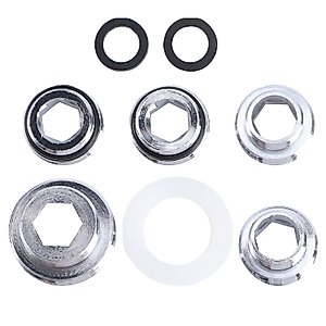 5 Pcs Faucet Connector Faucet Adapter Kit Home Supplies Faucet Adapter Accessory Garden Hose Faucet Copper Adapter Water Filter Kitchen Sink Faucet Adapter