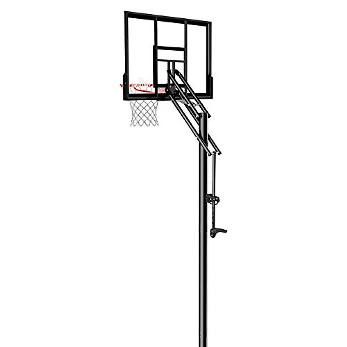 Spalding 50" Performance Acrylic Exactaheight™ In-Ground Basketball Hoop