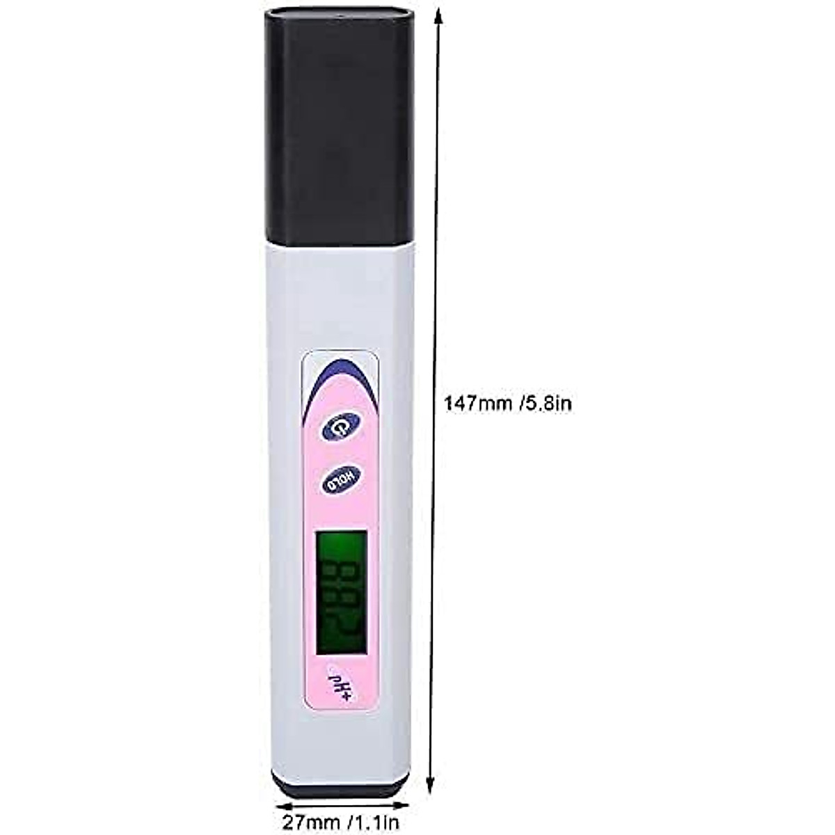 YUESFZ Precise Digital PH Meter High Accuracy Pen-Type Water Quality Tester with 0-14 Measurement Range Practical Water Quality Detector